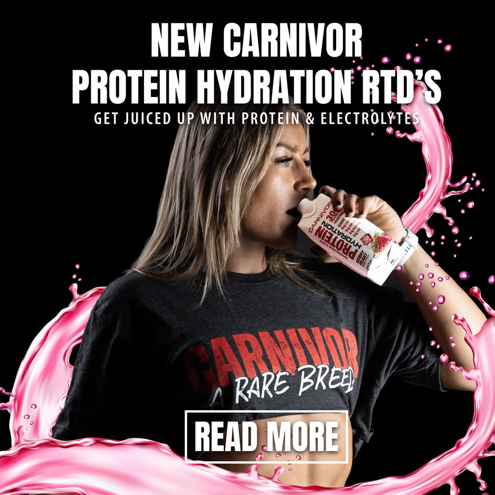 New CARNIVOR Protein Hydration RTDs: Get Juiced Up with Protein and El
