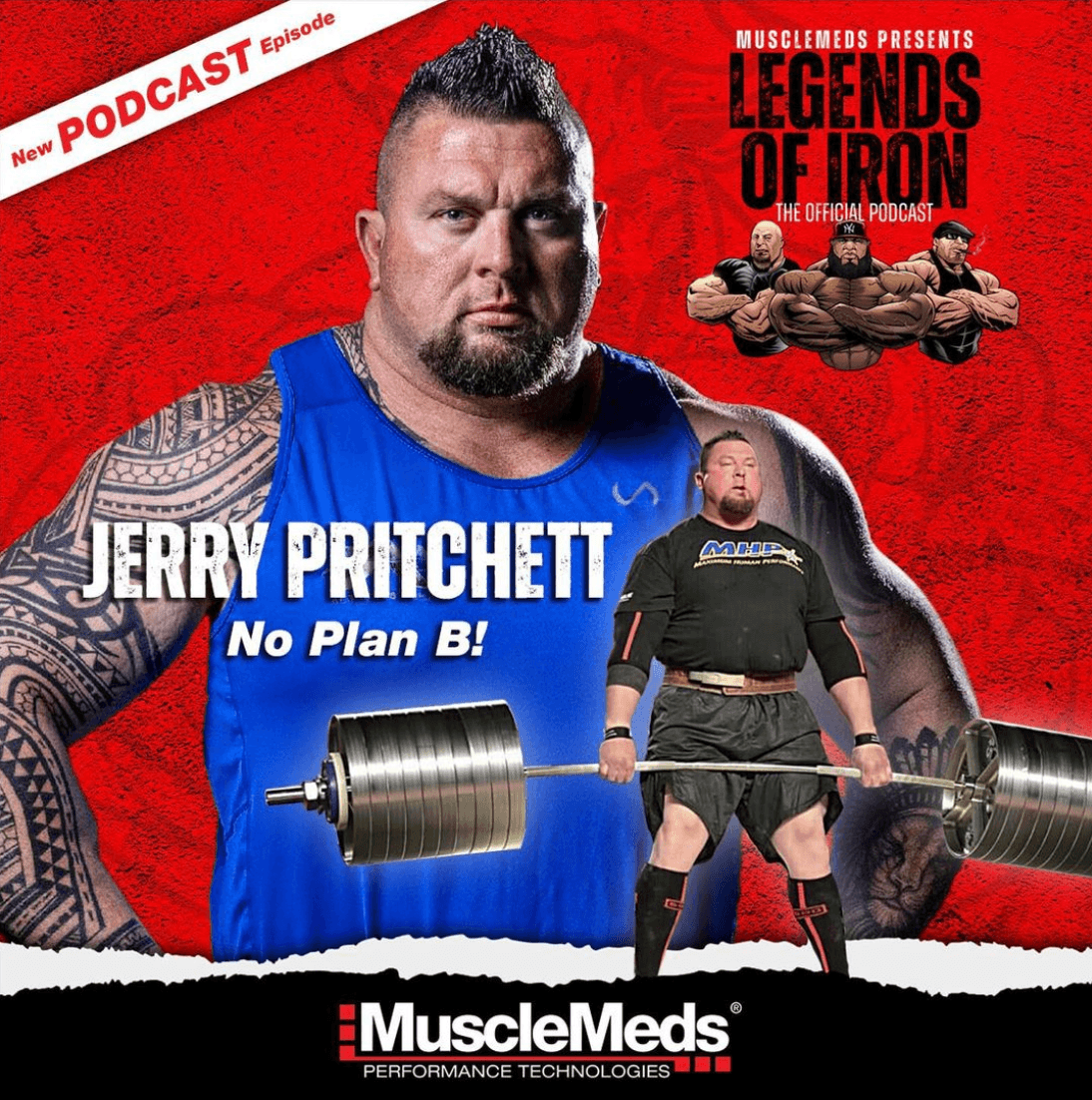 Legends of Iron - Jerry Pritchett “No Plan B!”