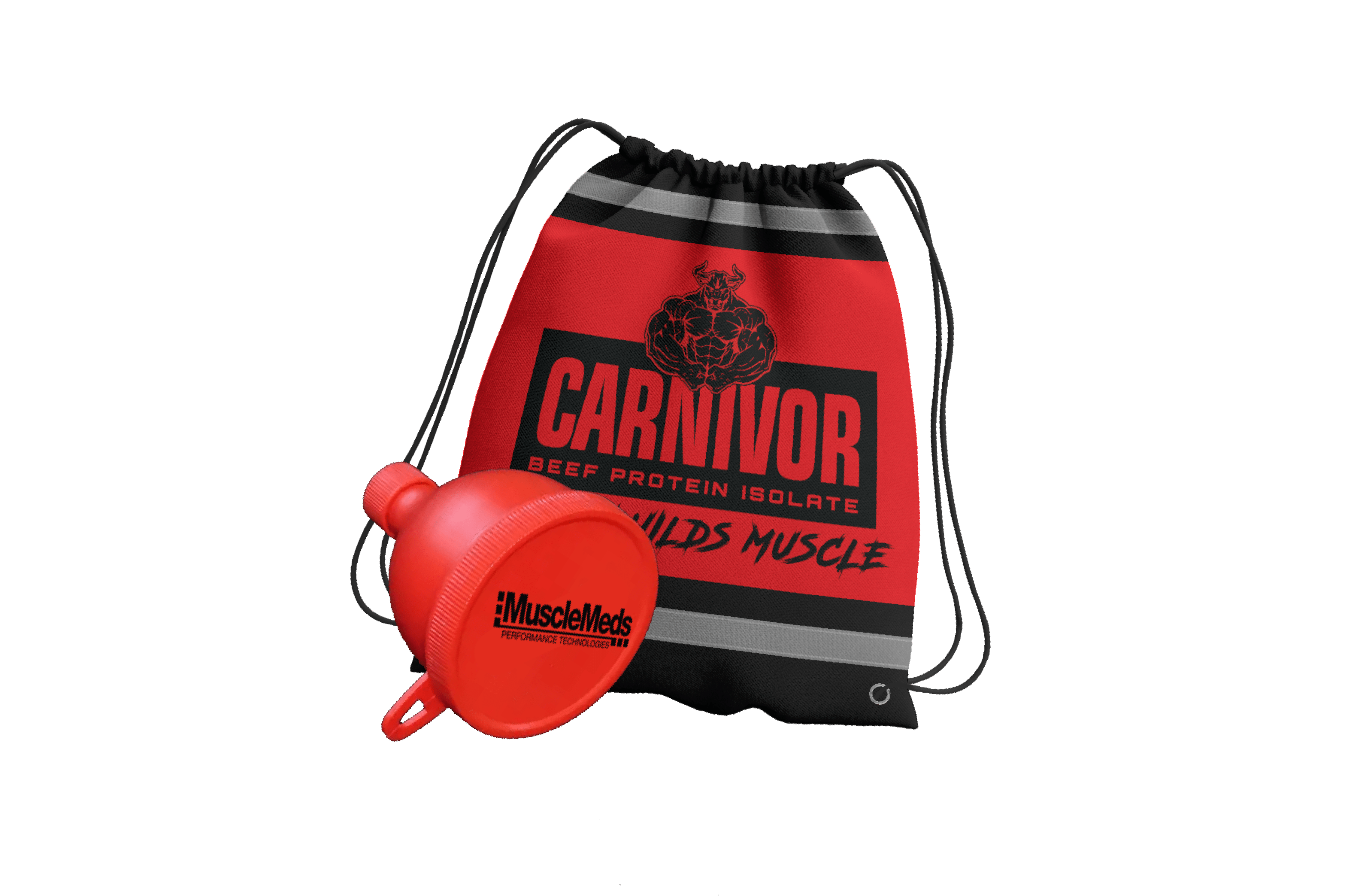 Drawstring Gym Bag + Funnel