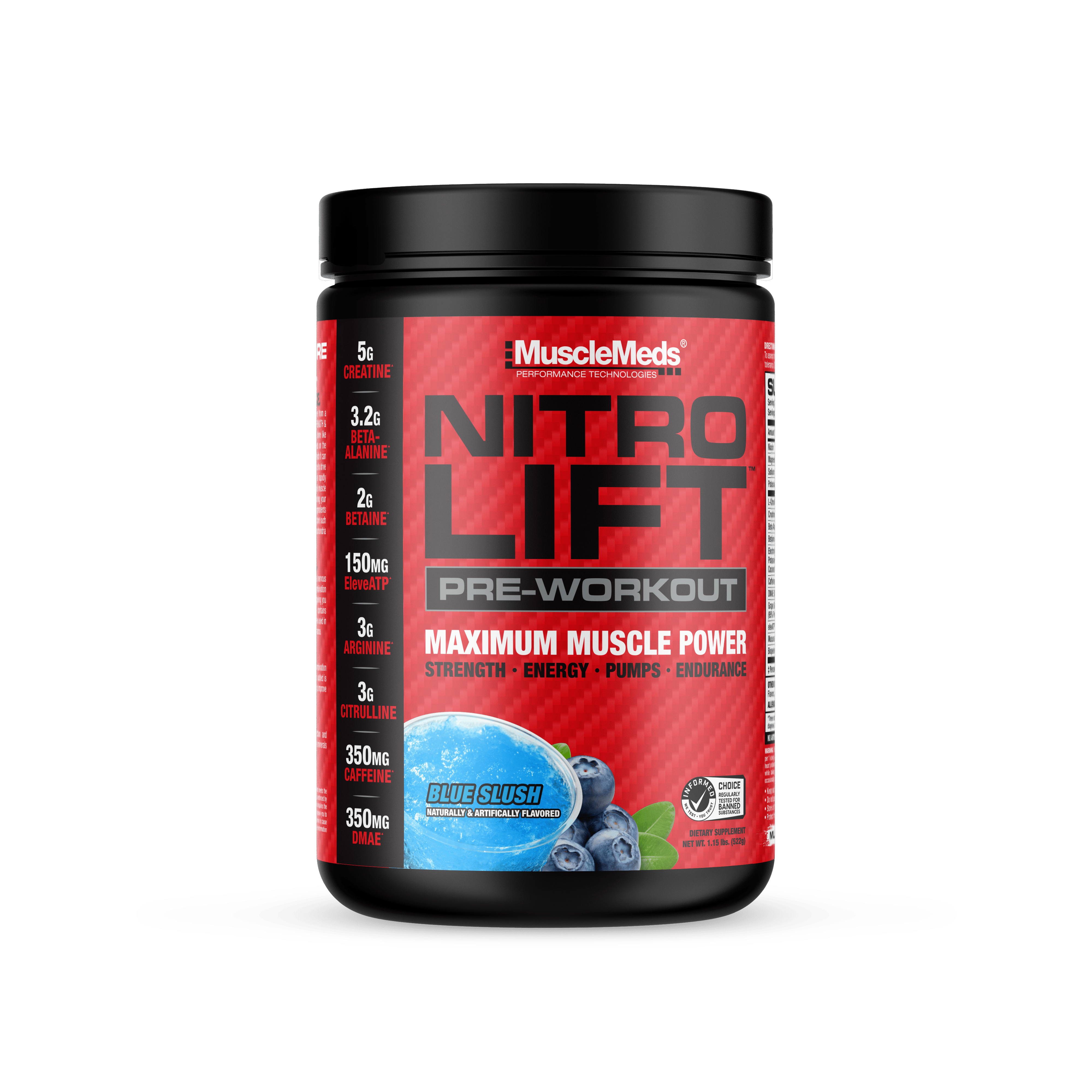 Nitro Lift – Pre-workout – Strength + Performance