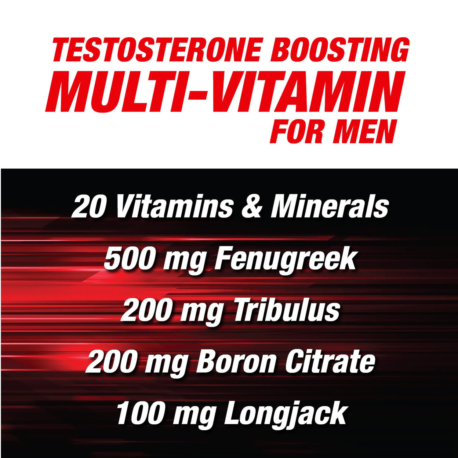 VITAMIN T - Multi-Vitamin + Test Booster