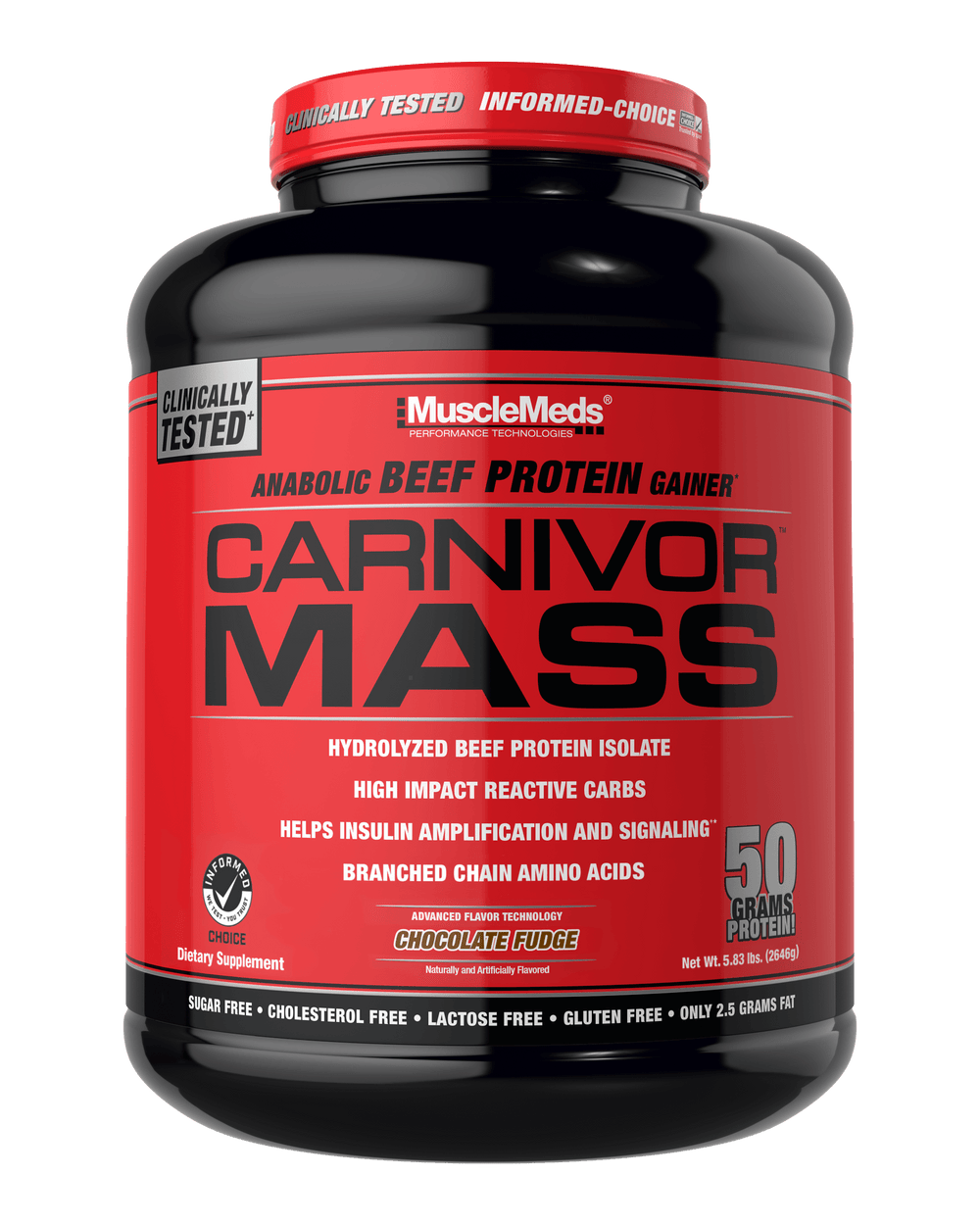Carnivor Mass - 100% Beef Protein Mass Gainer
