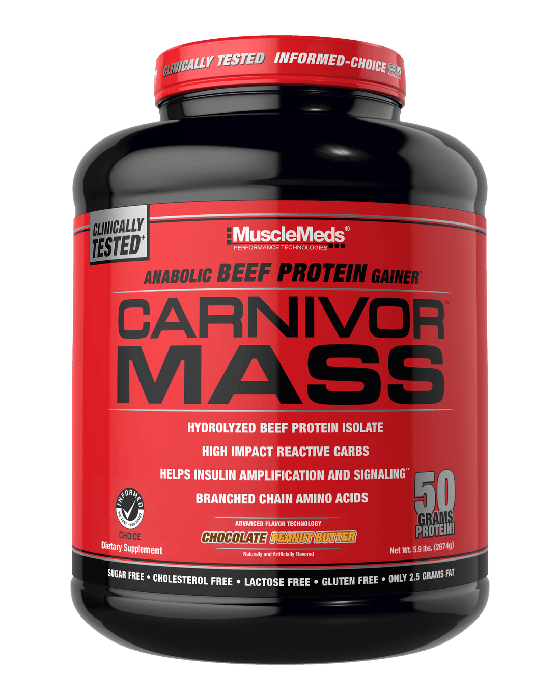 Carnivor Mass - 100% Beef Protein Mass Gainer